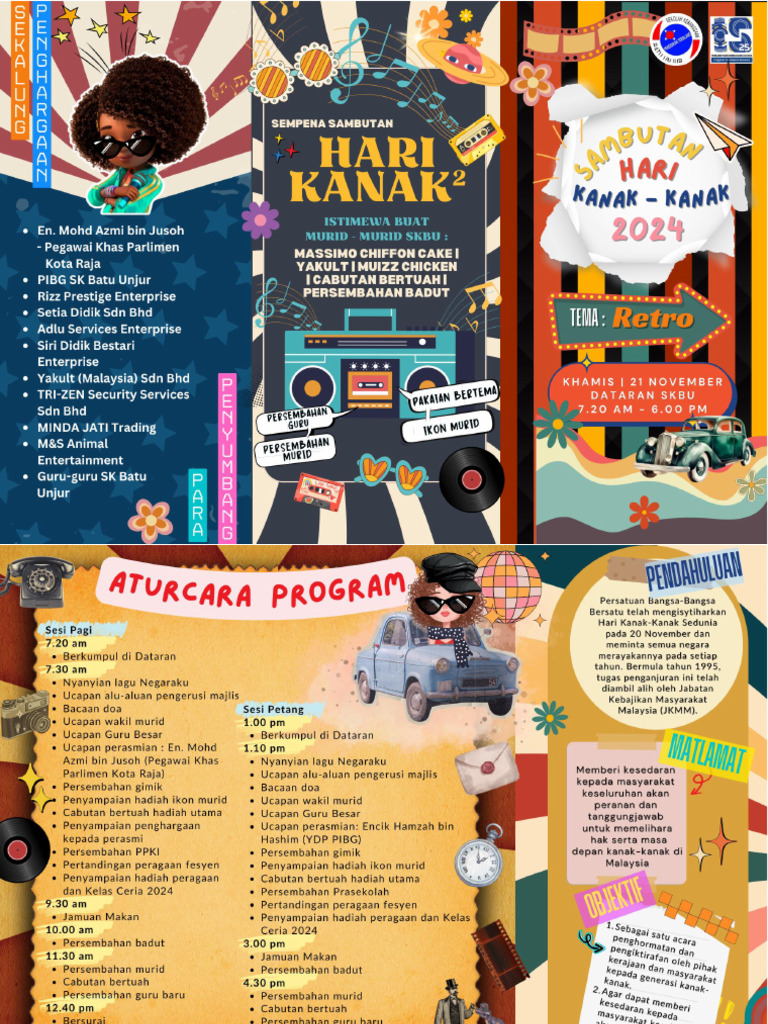 Buku Program Hari Kanak Kanak 2024 | PDF
