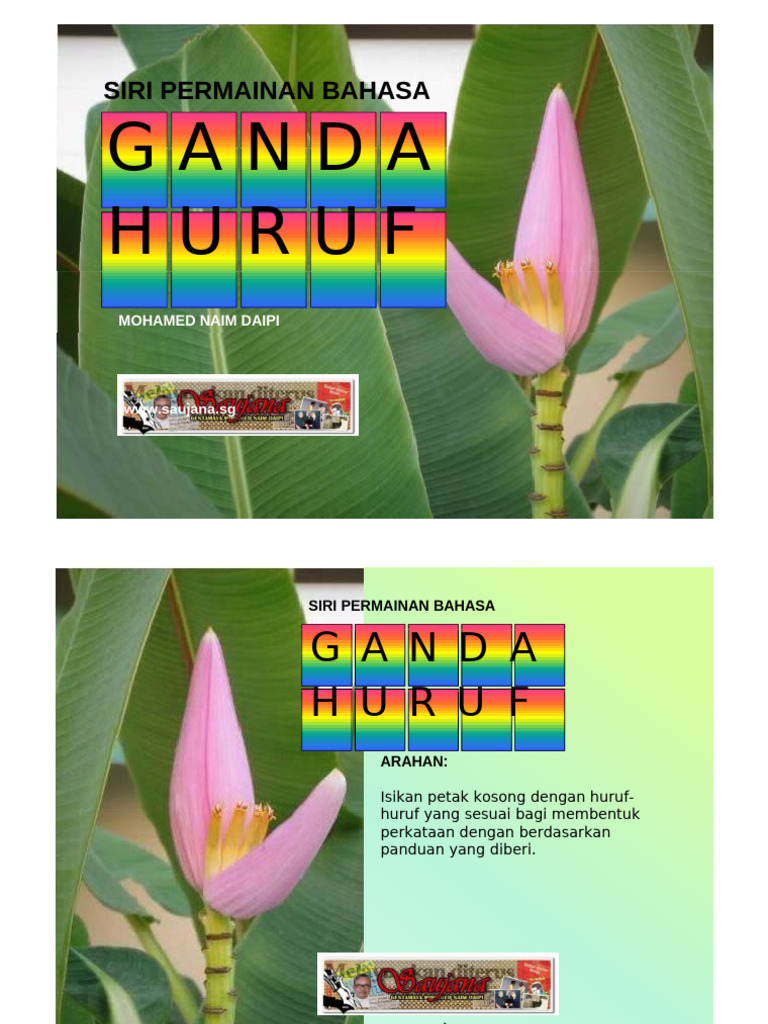 Ganda Huruf | PDF