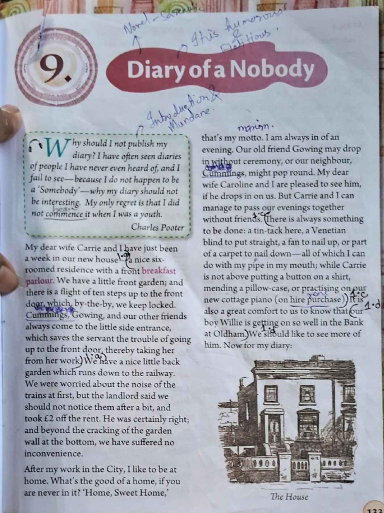Literature Diary of A Nobody | PDF