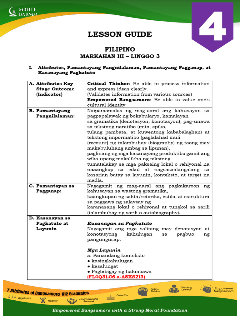 LG G4 Filipino Q3 W3 | PDF