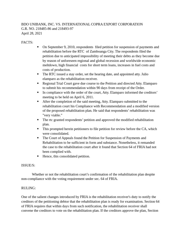 Cram-Down Power | PDF | Creditor | Business Law