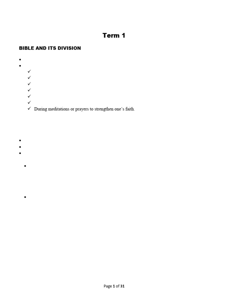 Bible Overview: Structure and Key Figures | PDF | Jacob | Sarah