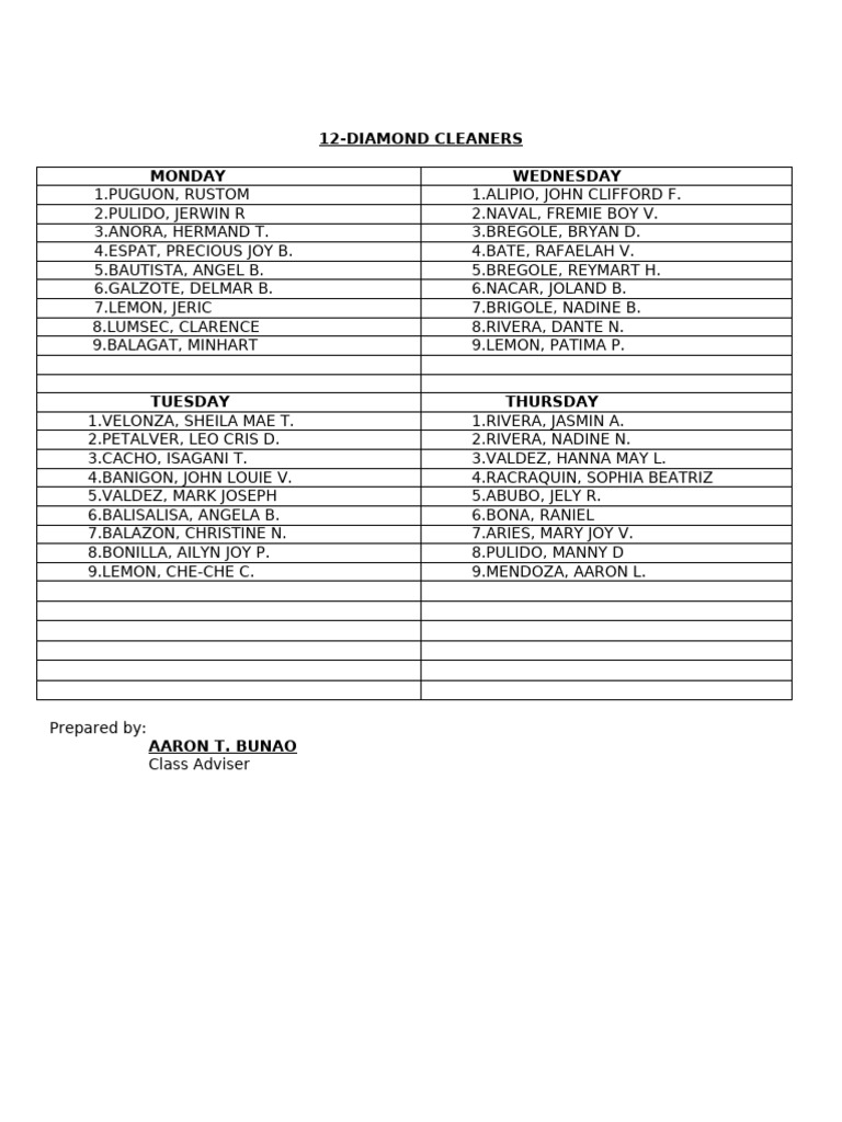 12 Diamond Cleaners | PDF