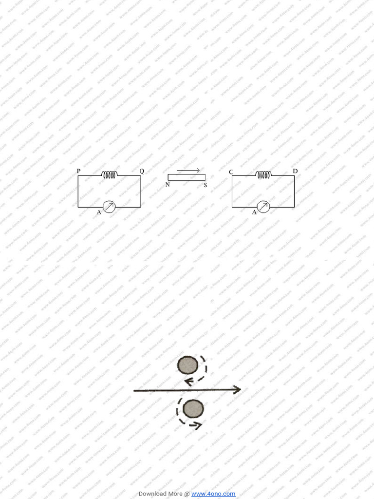 Chapter 6 (Electromagnetic Induction) Unsolved | PDF | Electromagnetic Induction | Inductance