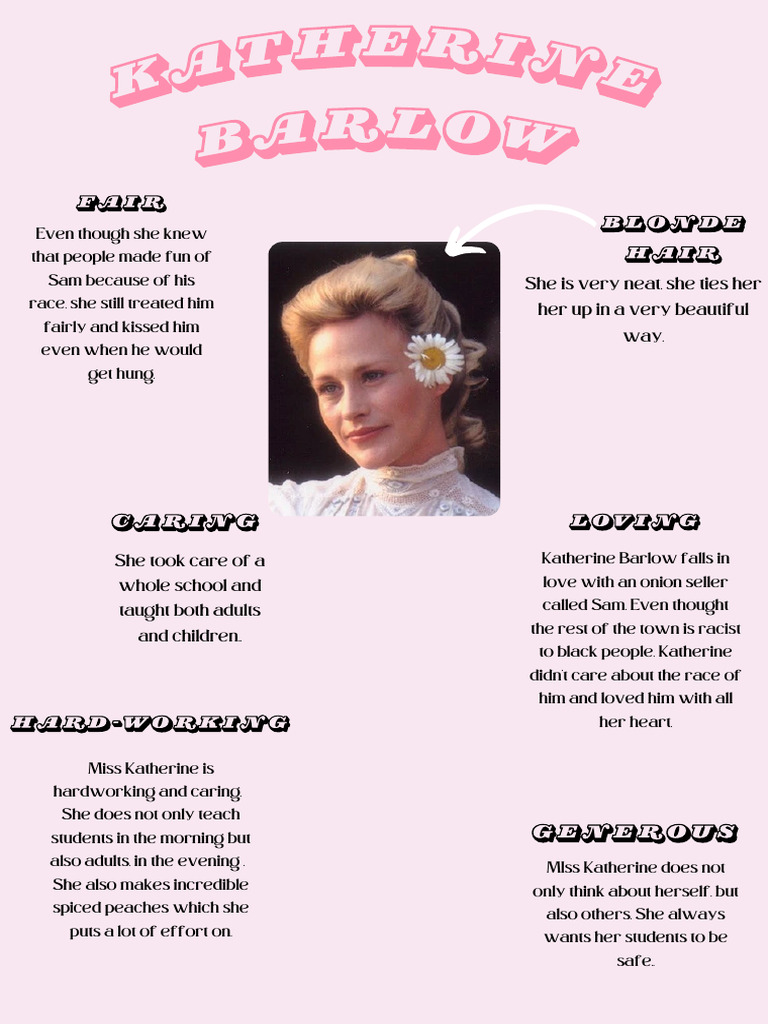 Katherine Barlow: A Caring Educator | PDF