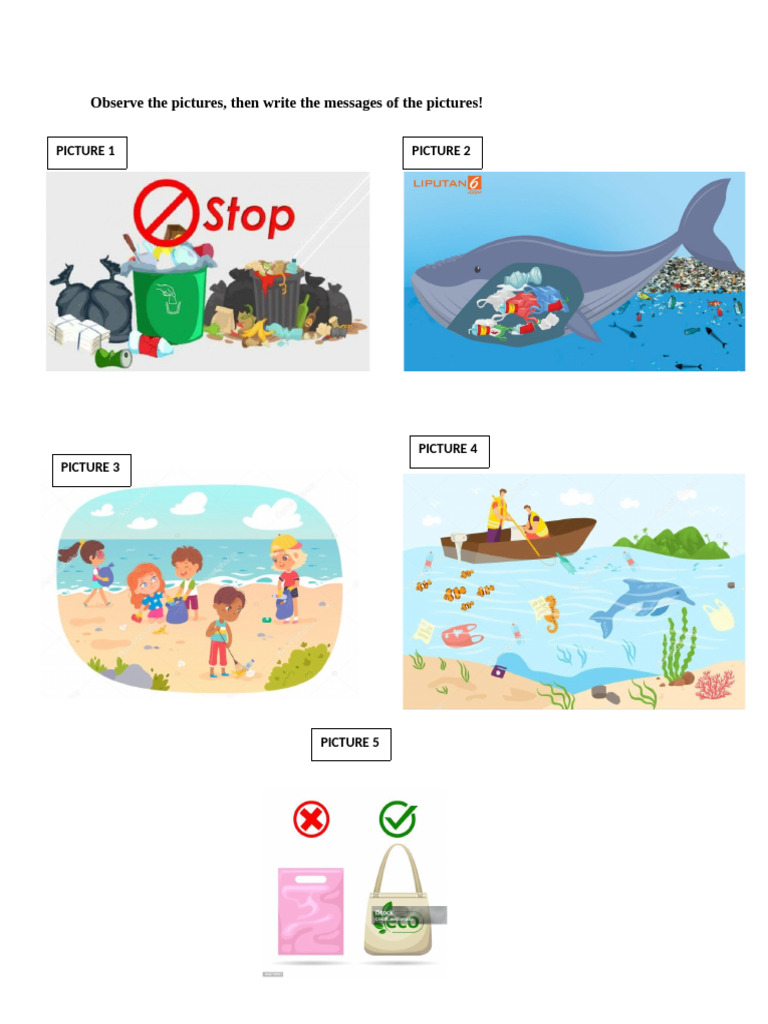 Observe The Pictures | PDF
