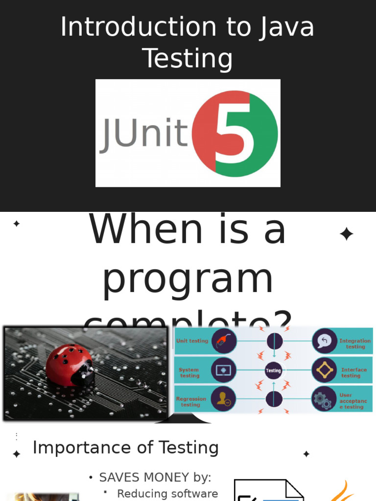 Introduction To JUnit | PDF