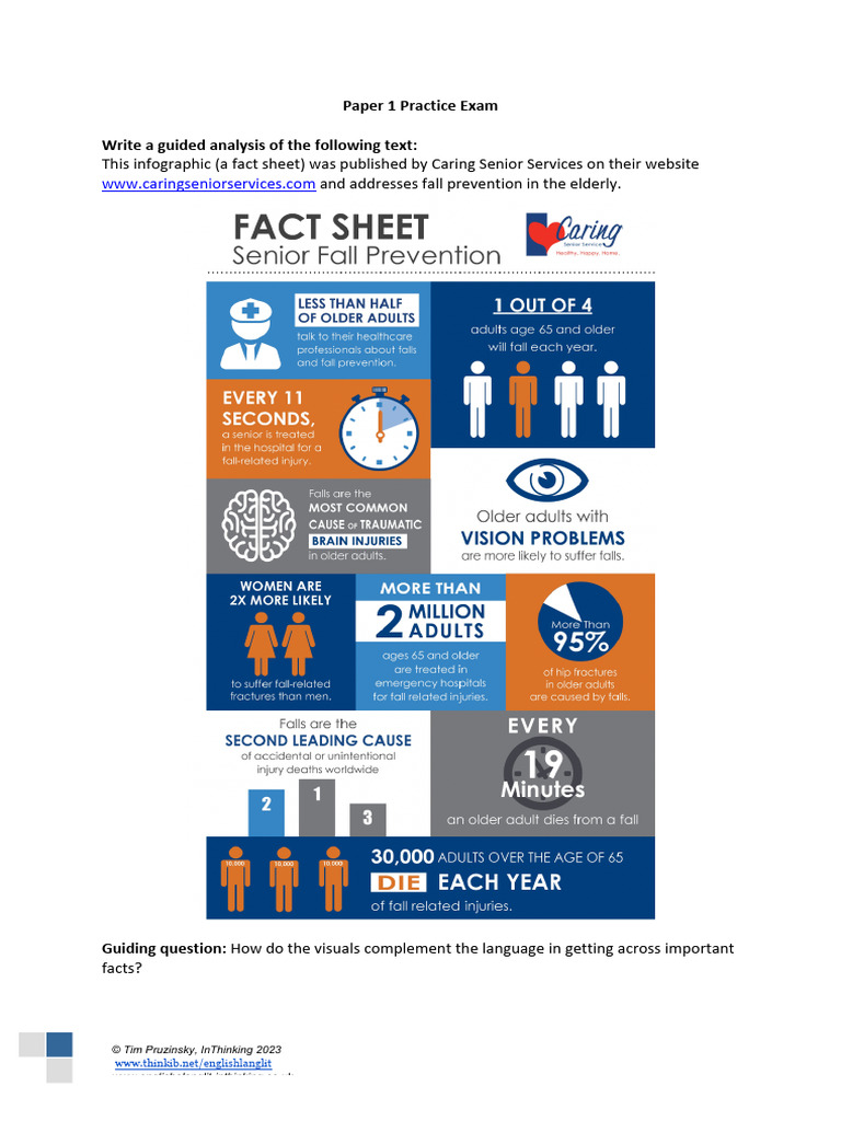 Infographic Paper 1 Practice Exam | PDF