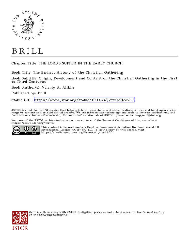 Alikin LORDSSUPPEREARLY 2010 | PDF | Eucharist | Last Supper