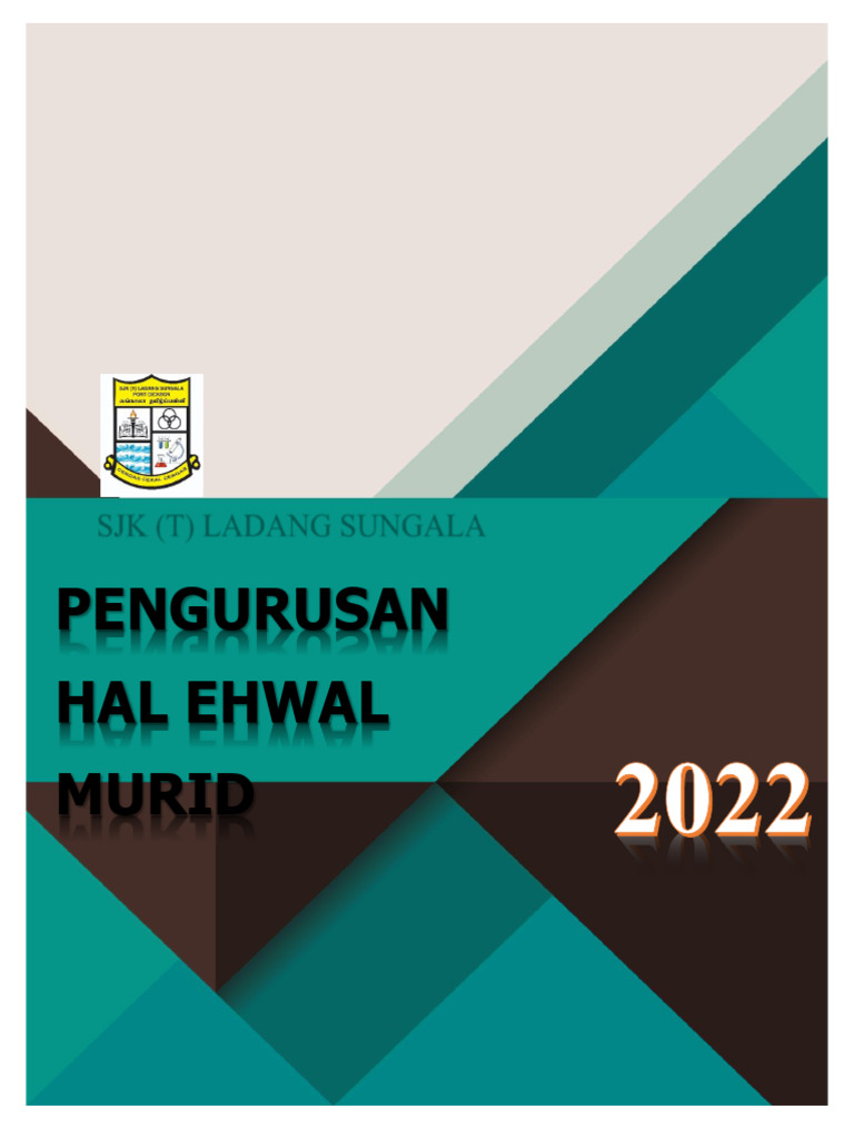 Buku Pengurusan Sekolah 2022-D-Bahagian Hem Edited | PDF