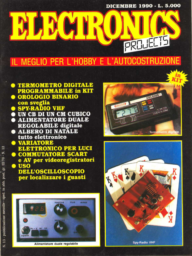 Electronics Projects Volume 12 | PDF