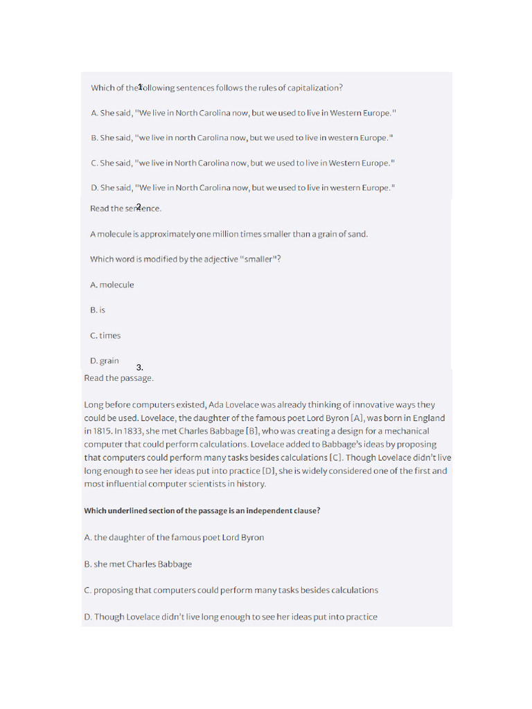 MAP Language Usage Sample | PDF