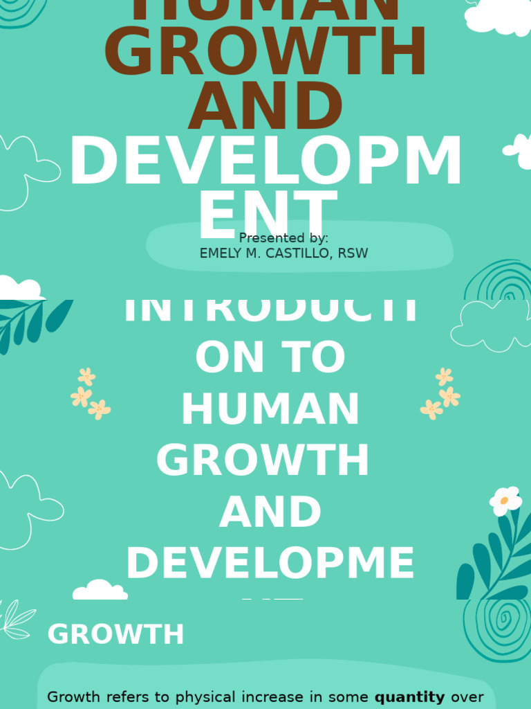 Human Growth Development | PDF | Classical Conditioning | Reinforcement