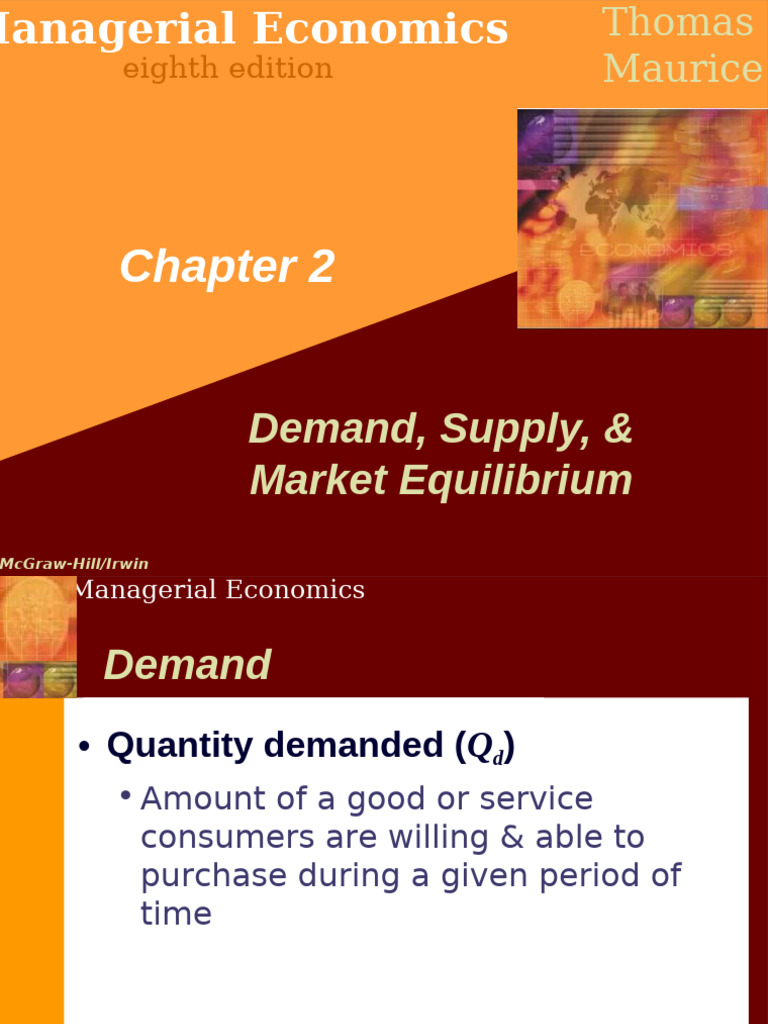 Chapter2 | PDF | Demand | Supply (Economics)