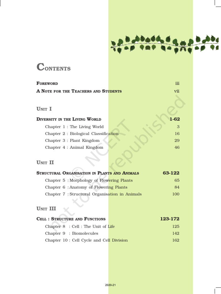 Biology Curriculum Guide | PDF | Plants | Biology