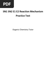 SN1, SN2, E1, E2 Practice Problems | PDF