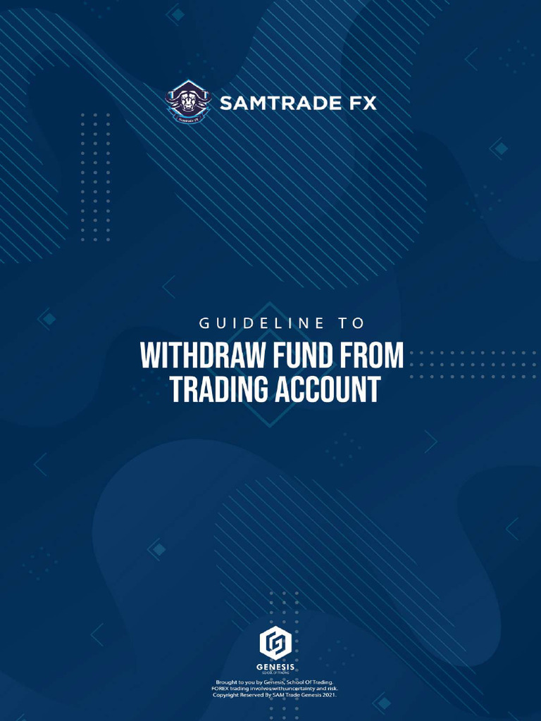 Guideline To Withdraw Fund | PDF