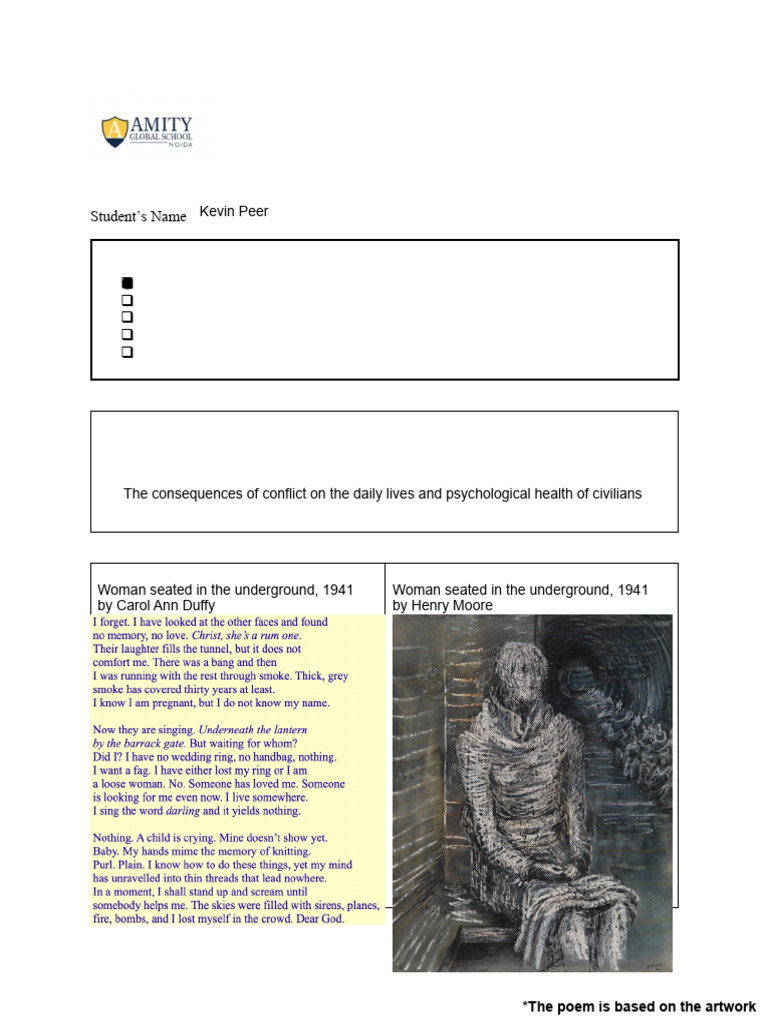 English IO Proposal Form | PDF | Mental Health | Psychology