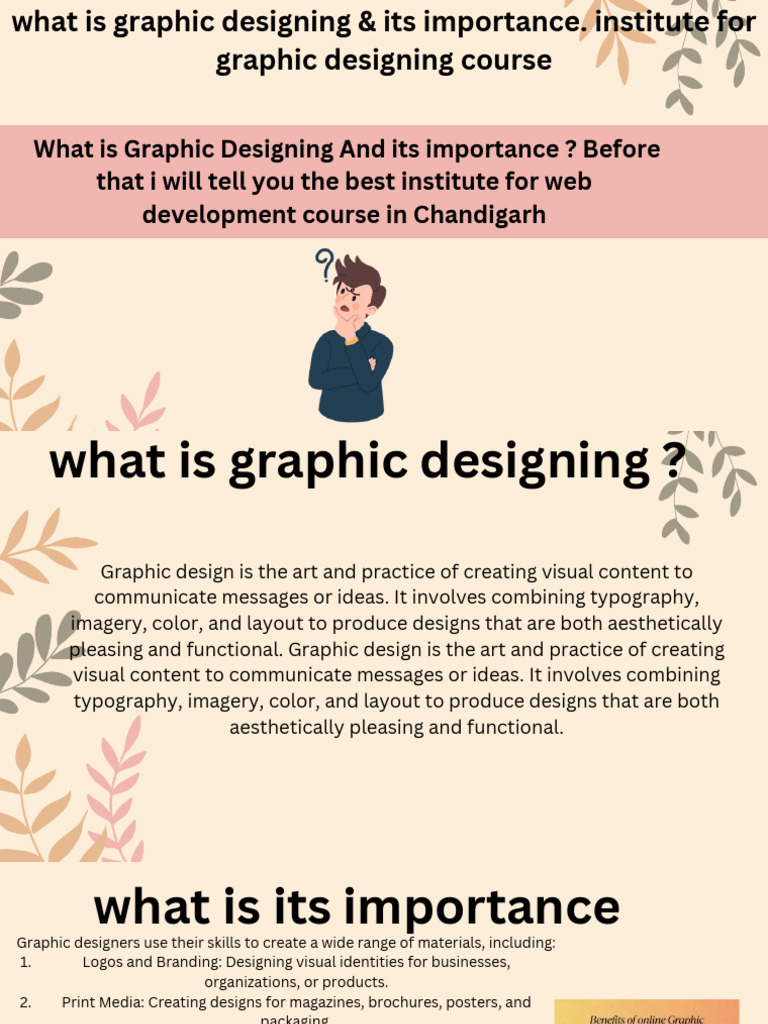 What Is Graphic Designing | PDF | Graphic Design | Typography