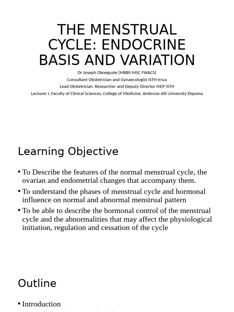 menstrual cycle | PDF | Menstrual Cycle | Luteinizing Hormone