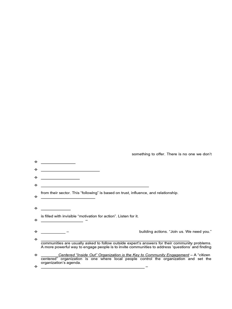 Community Development Theories Explained | PDF | Empowerment | Social ...