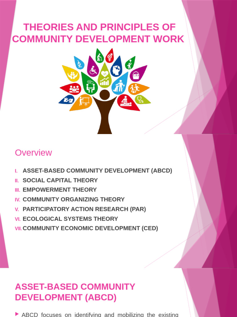 Theories and Principles of Community Development Work | PDF ...