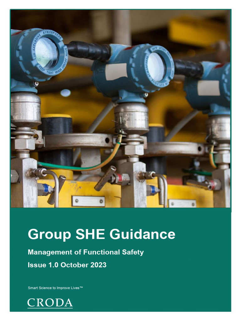 Functional Safety Guidance Issue 1.0 | PDF | Safety | Systems Engineering