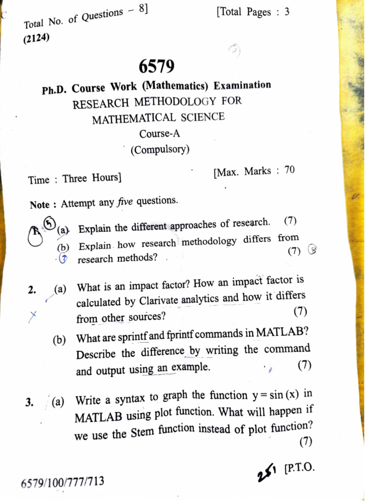 Research Methodology Dec 2024 | PDF | Matlab | Mathematics