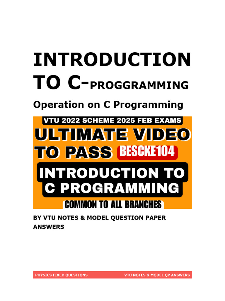 Super Important Questions c Programming | PDF | Computer Program | Programming