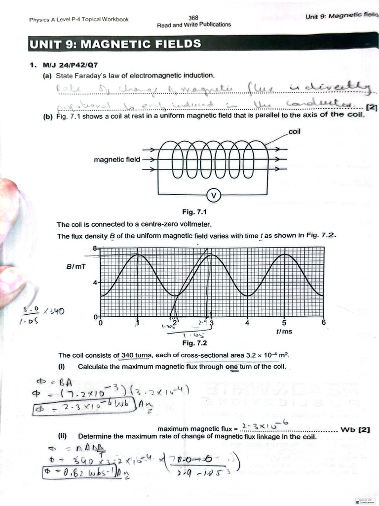 Physics Pp | PDF | Magnetic Field | Electron