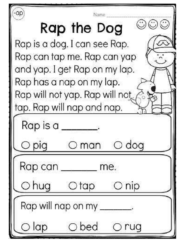 Reading Comprehension KG | PDF