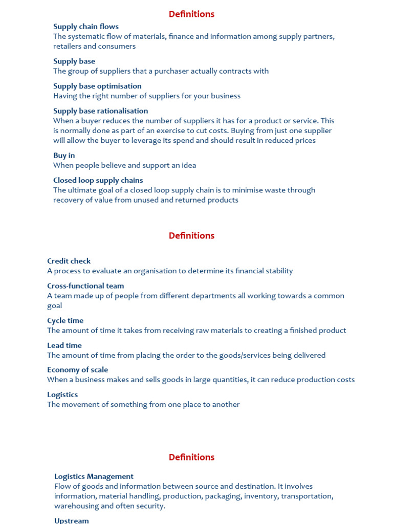 Mid-Term Exam Syllabus_PSM505_Fall 2024 | PDF | Procurement | Supply Chain