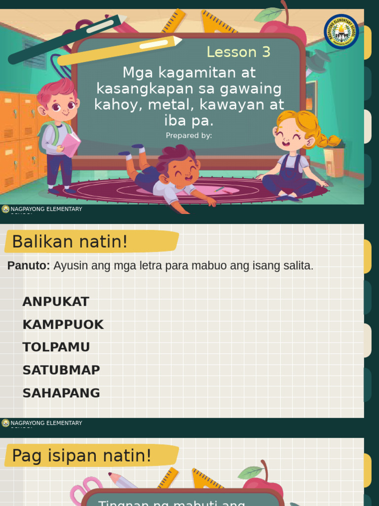 Week 1 Lesson 3 | PDF