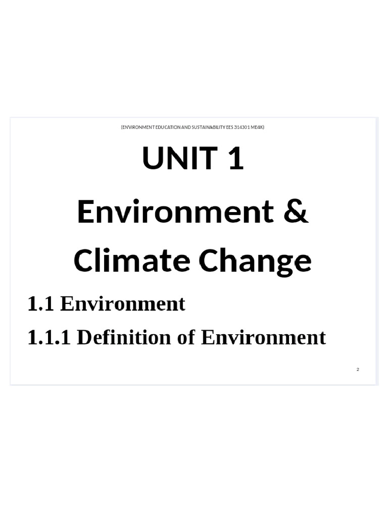 Unit 01 notes EES | PDF