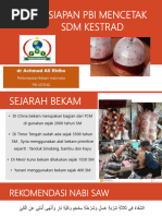 Materi Pengenalan PBI - USBN Ujian Standarisasi Bekam PBI | PDF