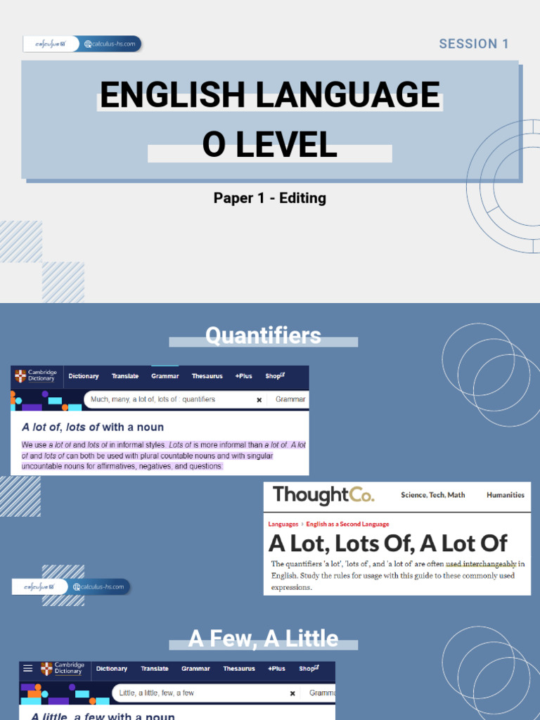 Session 1 - Editing and Practice | PDF | Noun | Verb