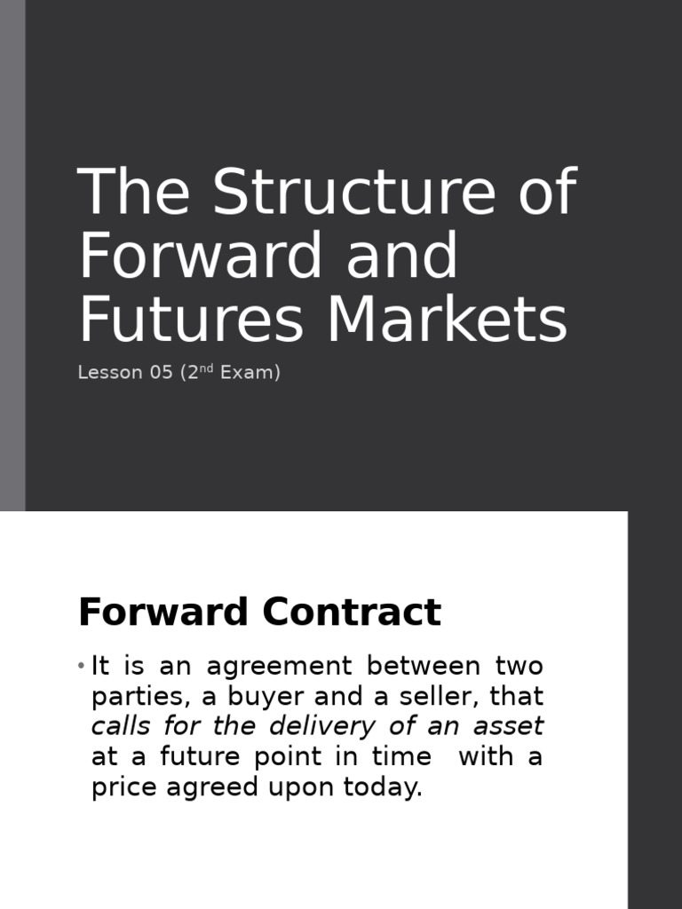 Lesson 05 (2nd) Special Topic | PDF | Futures Contract | Futures Exchange