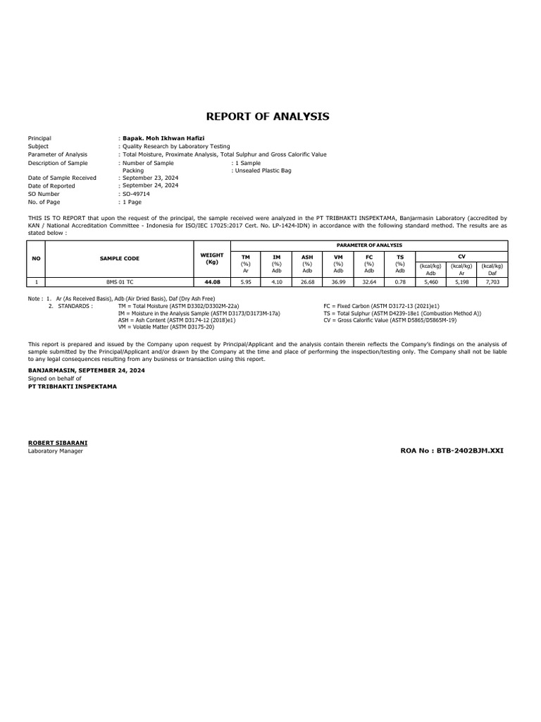 Draft Roa Dos Ikwan So-497141 | PDF