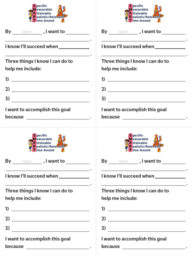 Downloadable Smart Goal Ad Lib | PDF