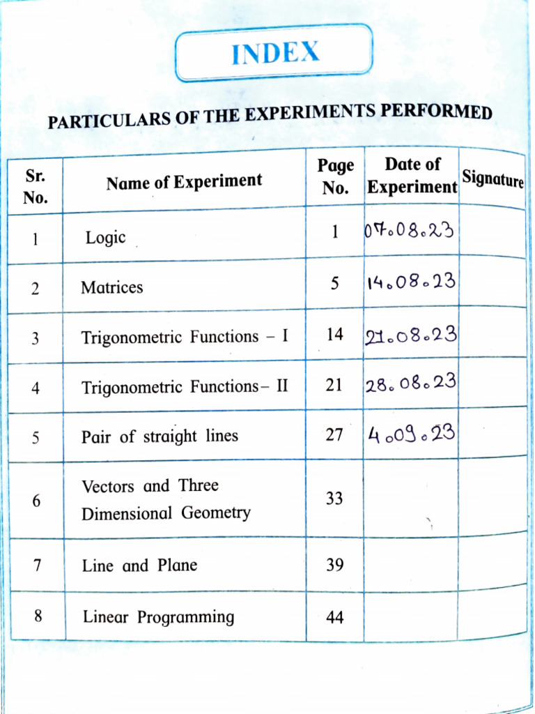 Math Journal 1 | PDF