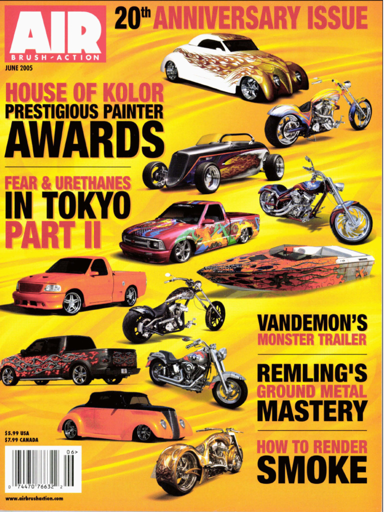 Airbrush Action June 2005 | PDF