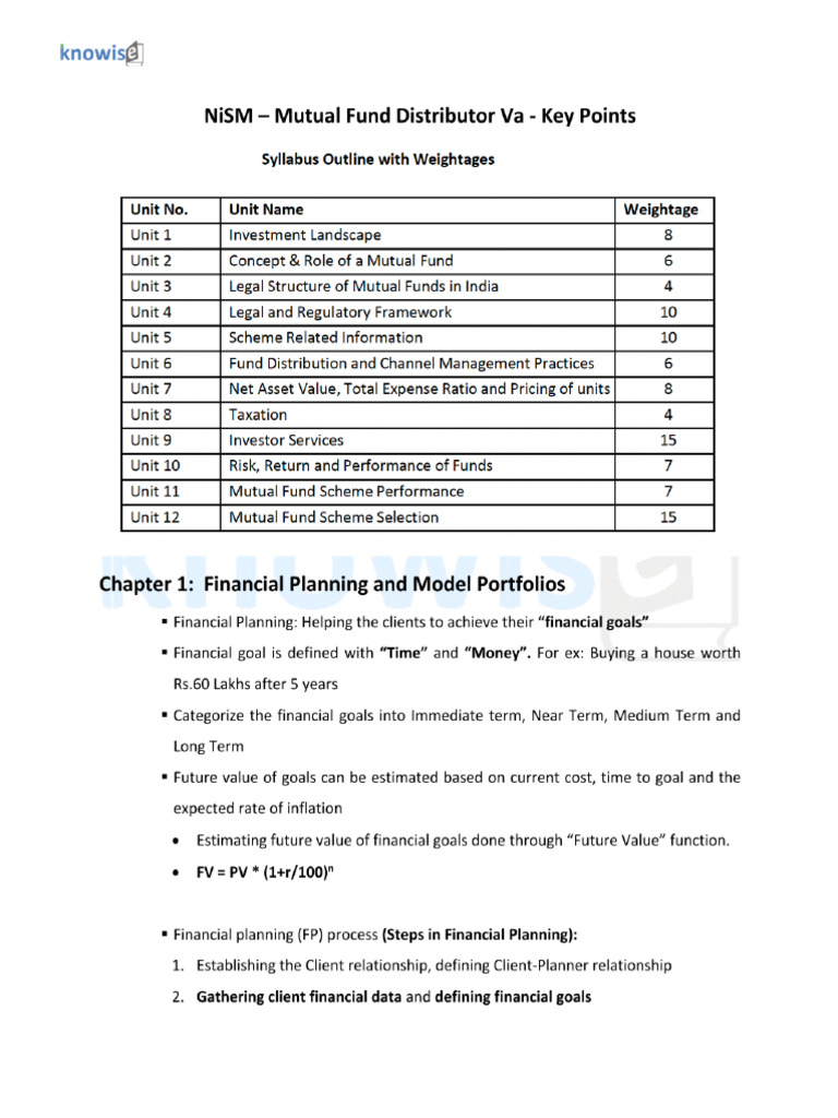 Key Points MFD - Feb 2024 (PD) | PDF