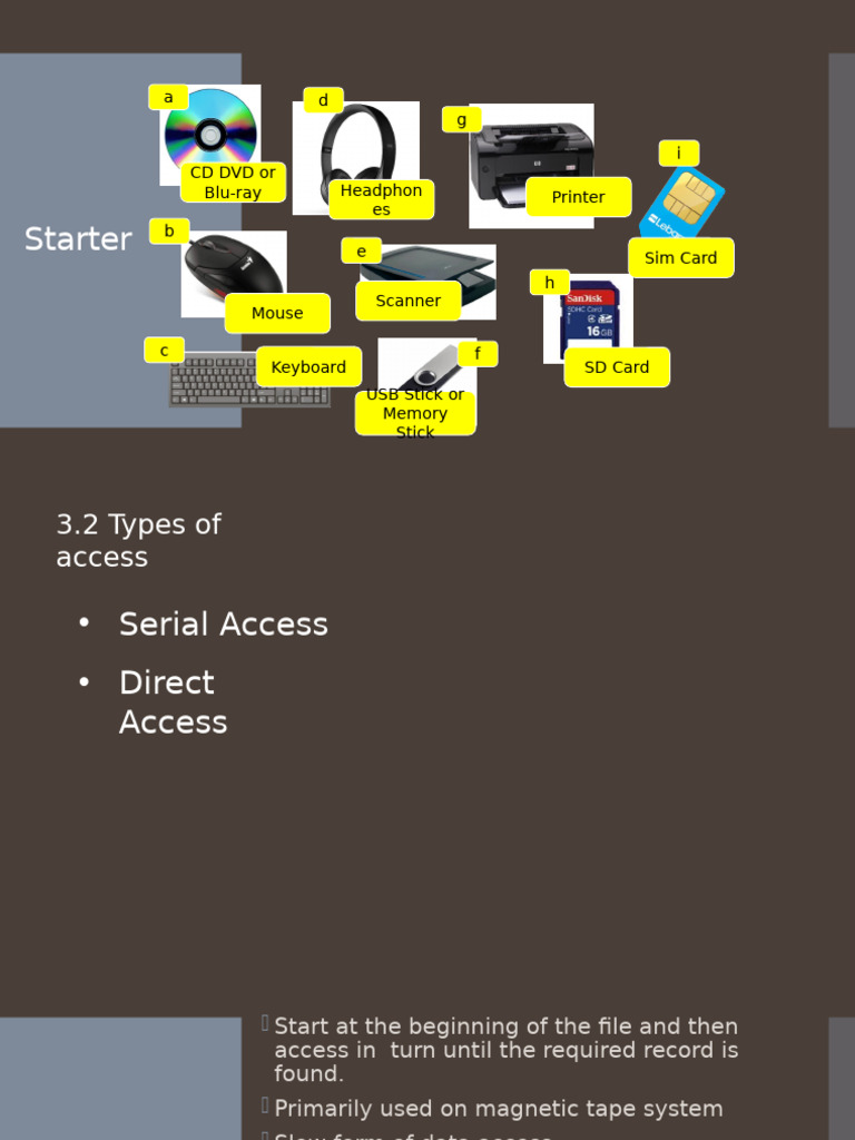 Overview of Storage Devices and Media | PDF | Computer Data Storage ...