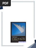 Thomas' Calculus - Early Transcendentals, 15 - Ed | PDF | Trigonometric ...