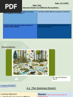 Sonoran Desert Ecosystem Guide | PDF | Food Web | Ecosystem