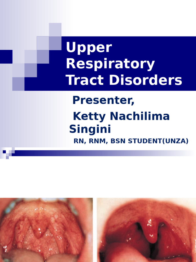 Upper Respiratory Infection | PDF | Common Cold | Medicine