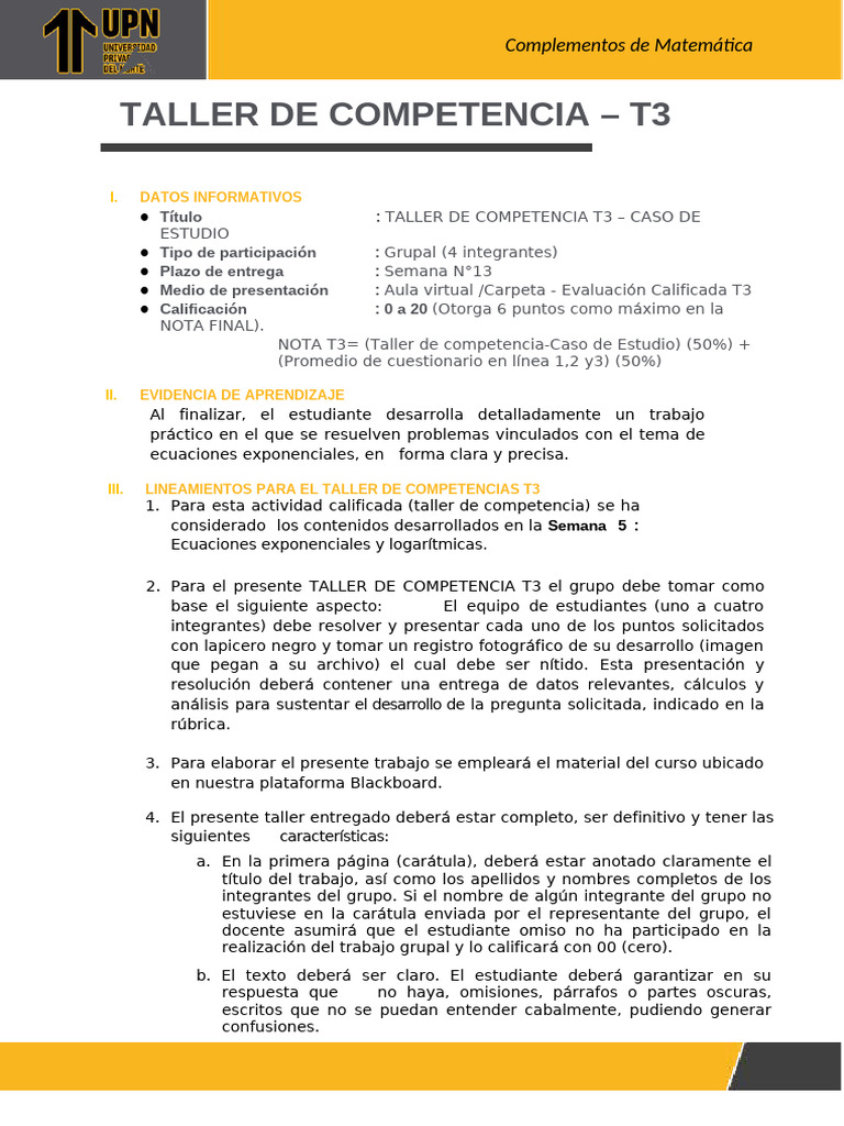 Math.1001.t3 (Complemento de Matematica) Solved - Resuelto+ | PDF | Matemáticas | Información
