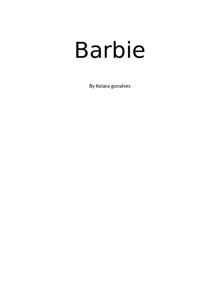 Barbie | PDF