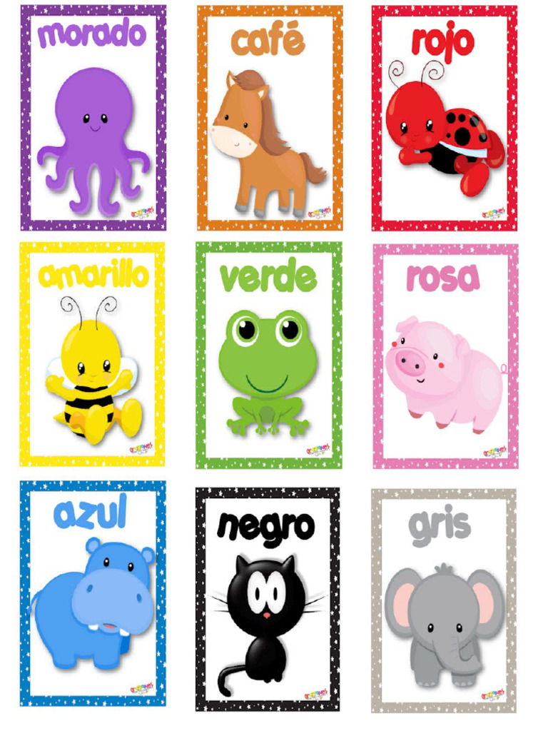 Memoria de Colores | PDF