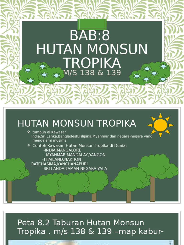 Geo Bab 8 Hutan Monsun | PDF